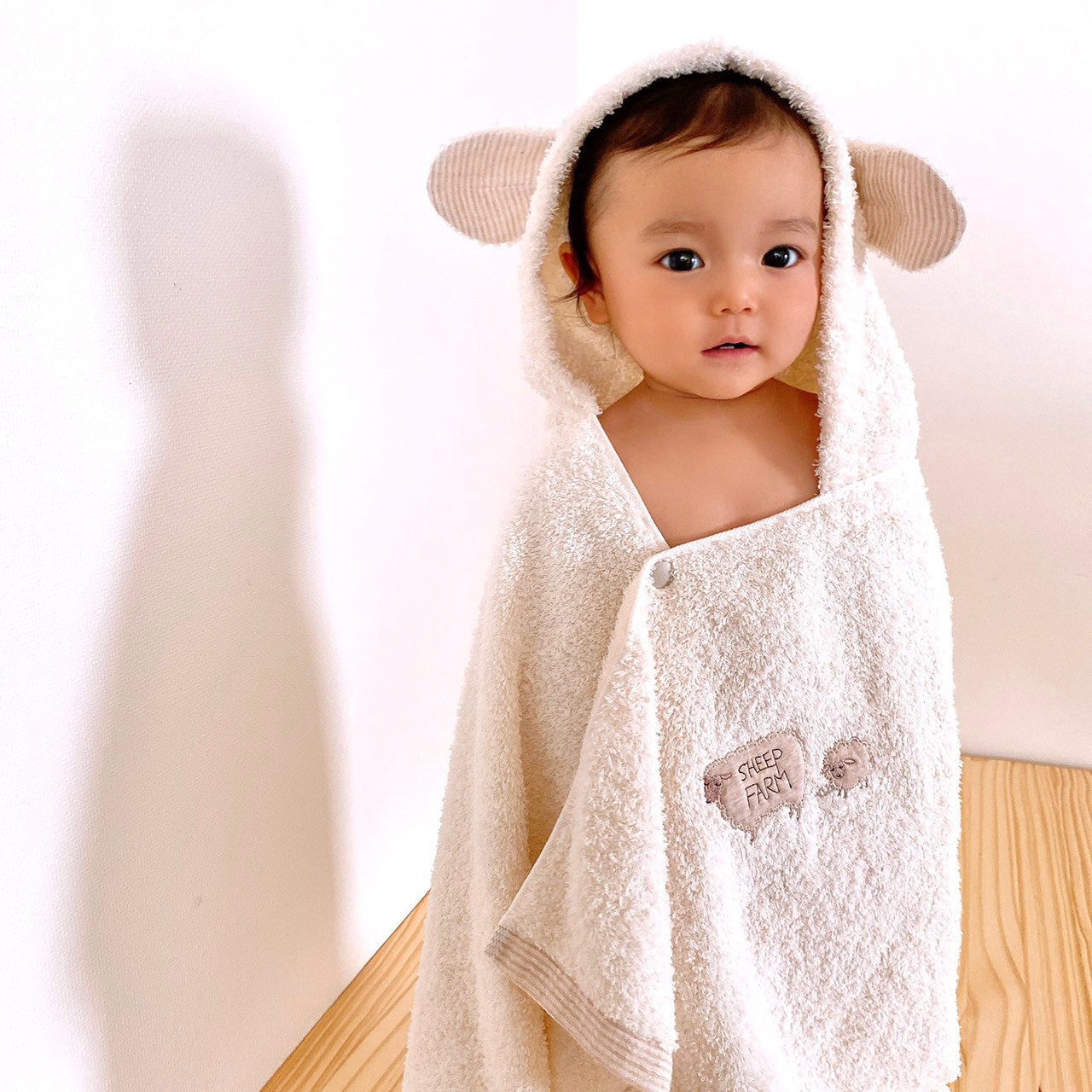 【名入れギフト】ふわふわアニマルブロック+フード付きバスタオルセット | kontex（コンテックス） GENI（ジェニ）のプレゼント・ギフト通販 | TANP（タンプ）